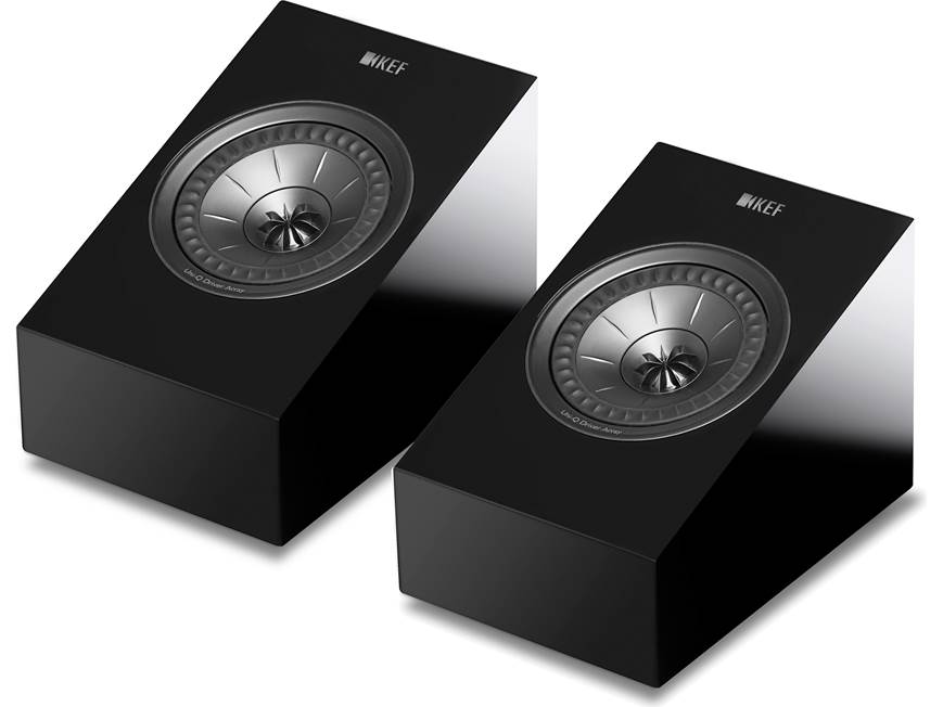 KEF R8a (Gloss Black) Dolby Atmos® surround speakers (Gloss Black) at ...