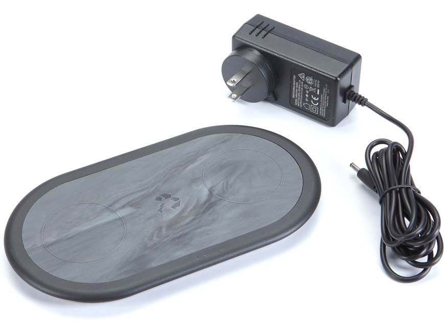Nimble Apollo Duo Qi Wireless Dual-pad Qi wireless charger at Crutchfield