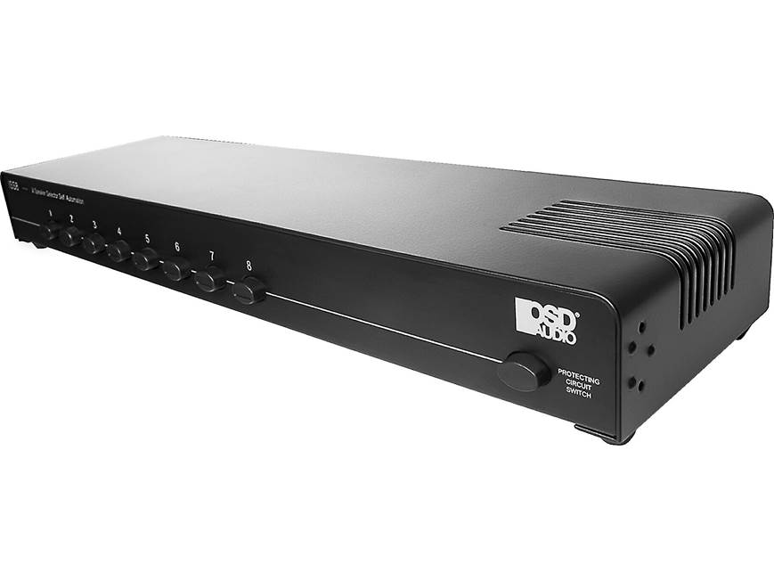 OSD ISS8 8-pair speaker selector at Crutchfield