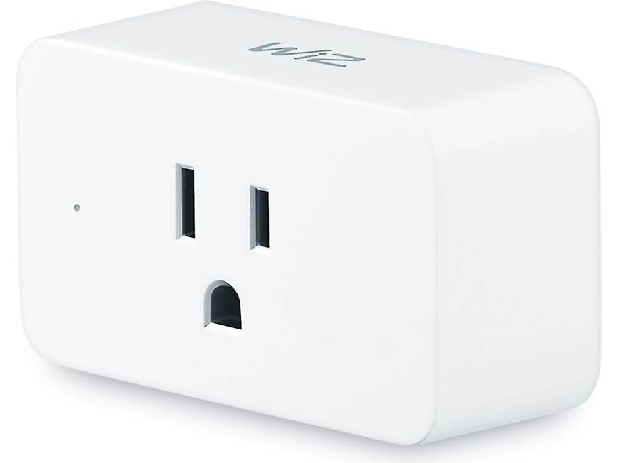 WiZ Smart Plug (15 amp) (Single) Three-prong on/off outlet with Wi-Fi ...