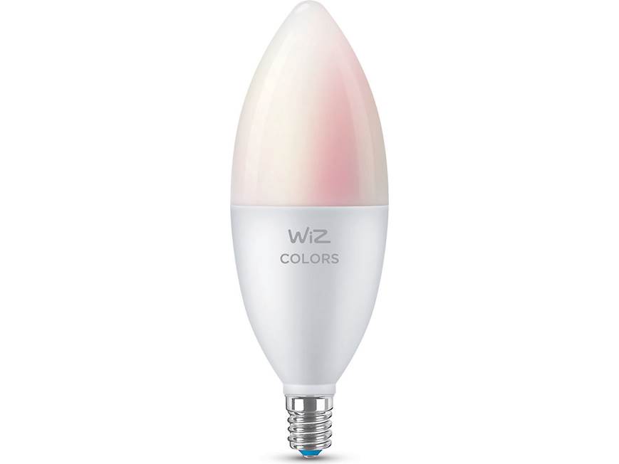 WiZ Full Color B12 Bulb (355 lumens) Adjustable color and tunable white ...