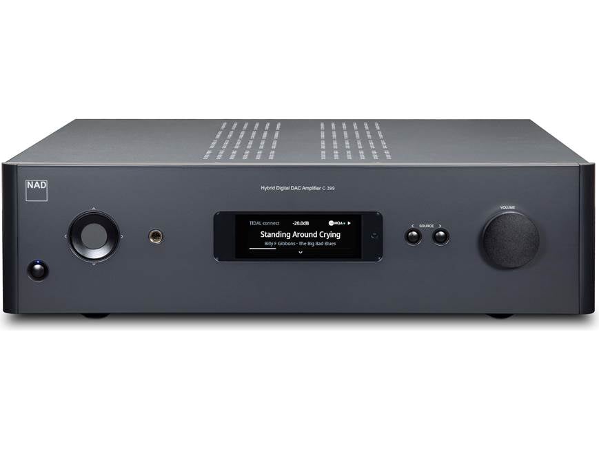 NAD C 399 Integrated amp with DAC and Bluetooth® at Crutchfield