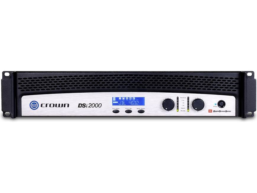 Crown DSI-2000 DSi Series 2-channel power amplifier — 475W x 2 at 8 ...