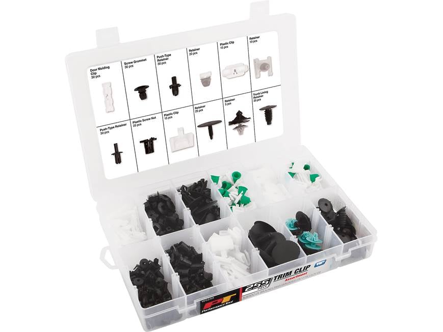 Performance Tool W5249 255 piece trim clip assortment for VW vehicles ...