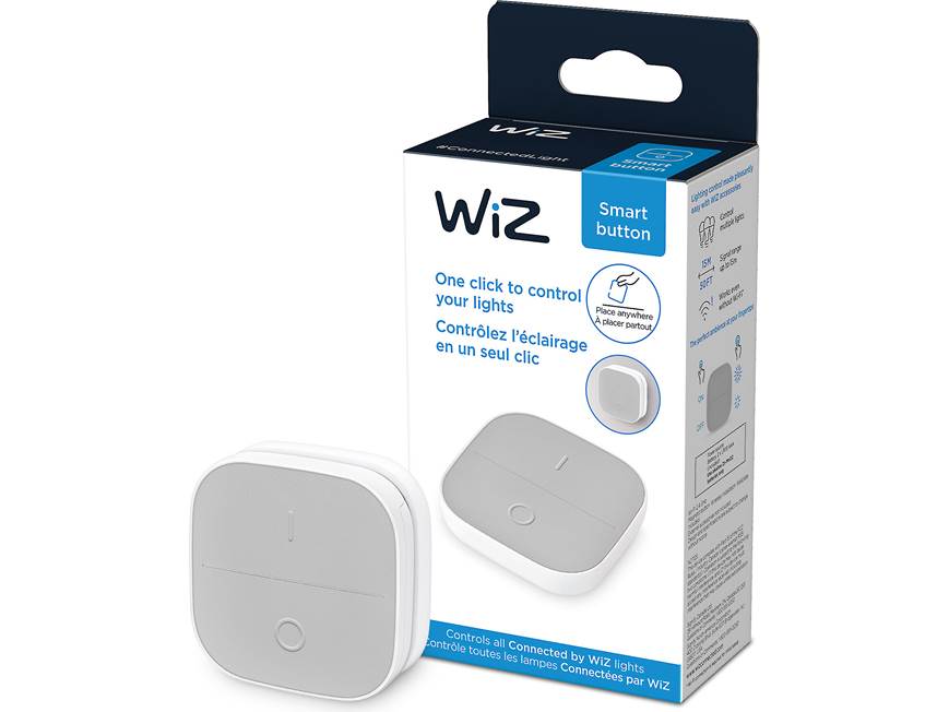WiZ Smart Button Portable/wall-mountable remote control for WiZ smart ...