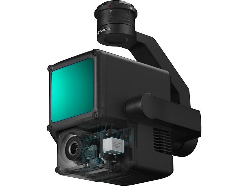 DJI Zenmuse L1 with Care Enterprise Basic Hybrid 4K camera and lidar ...