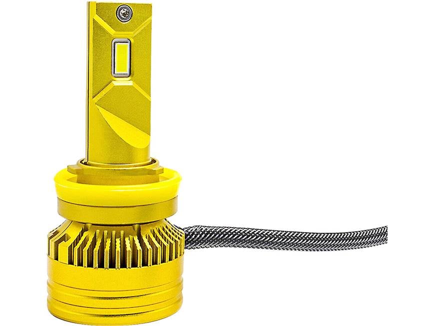 Lucas Lighting L3-H11 L3 Series L-shaped LED headlight bulbs — 16,000 ...