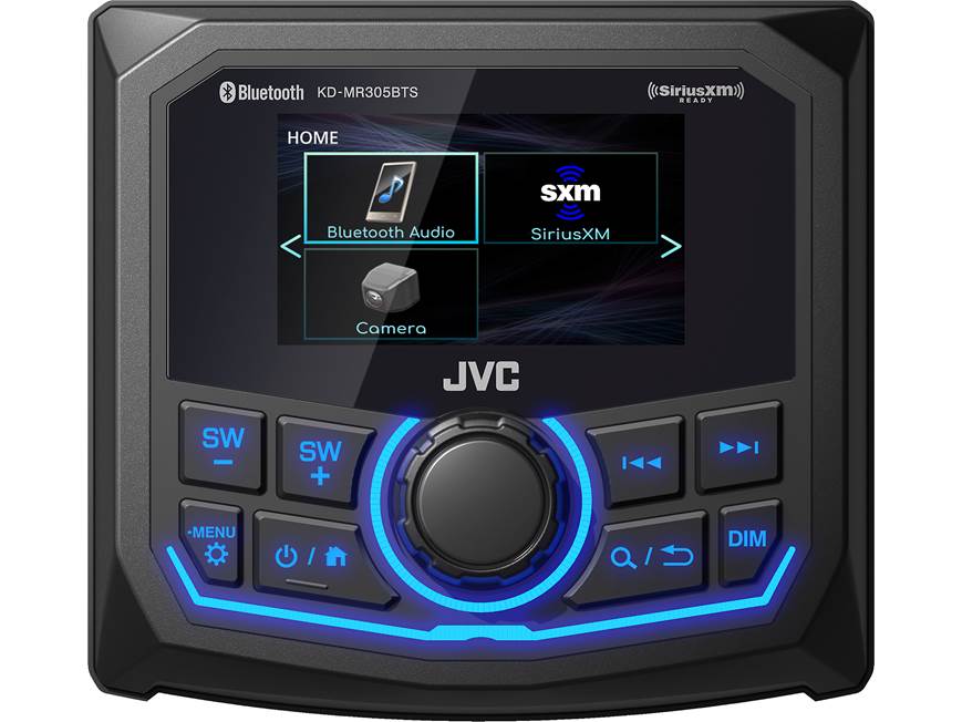 JVC KD-MR305BTS Marine digital media receiver (does not play CDs) at ...