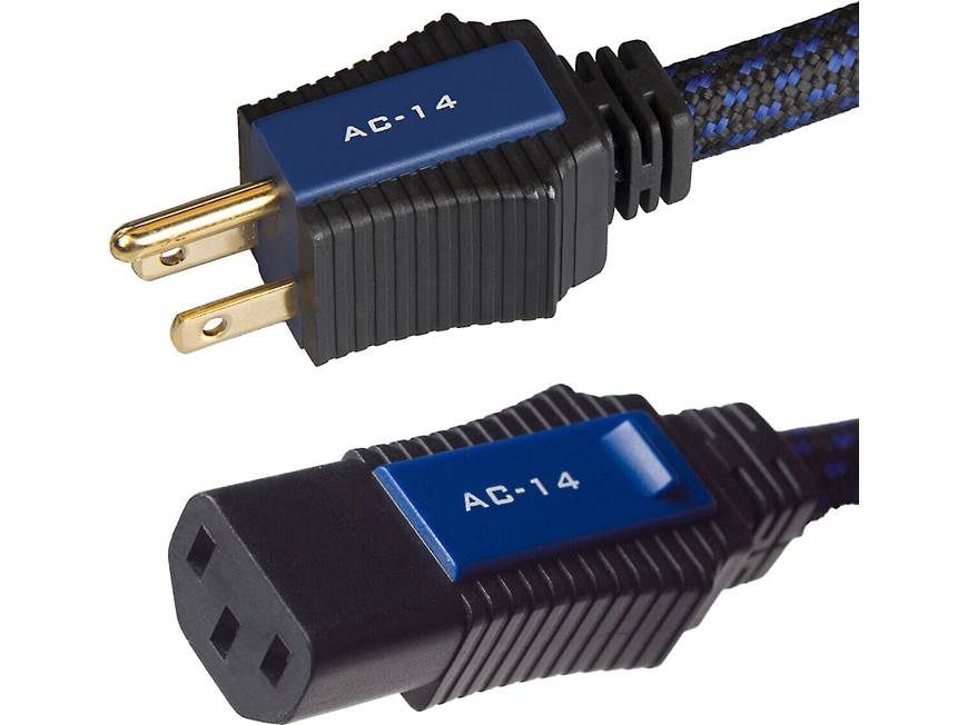 Pangea Audio AC-14 (1 meter/3.25 feet) High-performance AC power cable ...