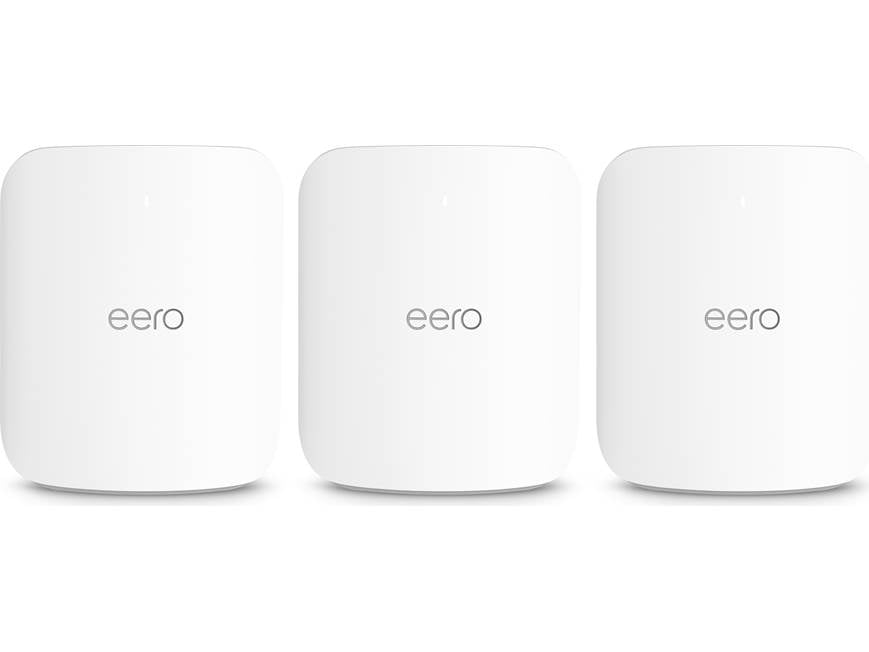 eero Max 7 (3-pack) Mesh Wi-Fi 7 system with 3 modules, supports ...