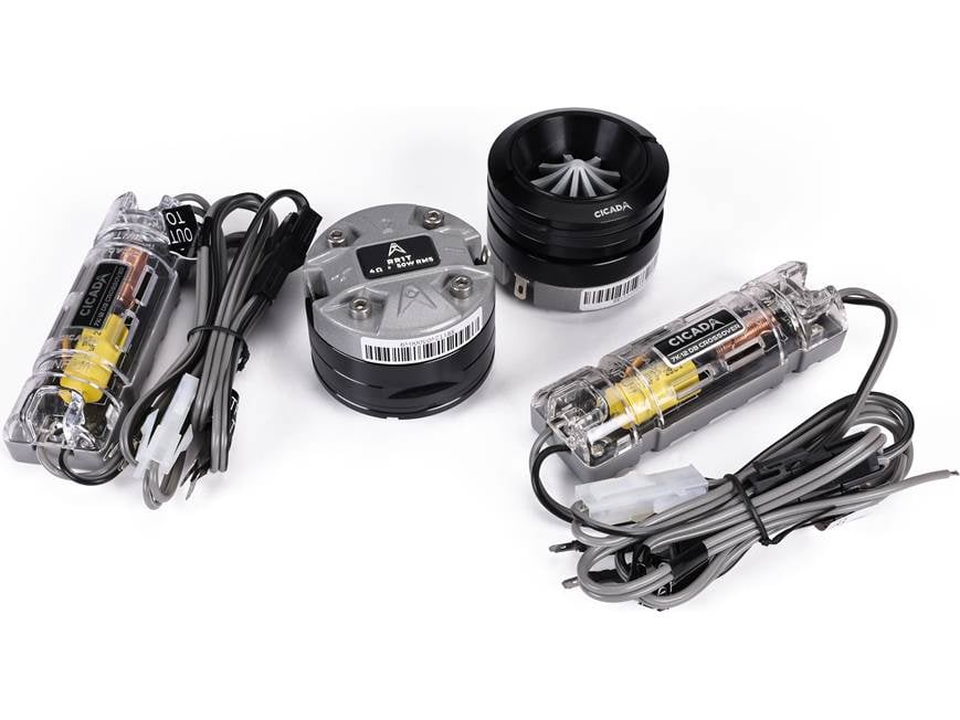 Cicada Audio RR1T 1" horn-loaded aluminum dome tweeters at Crutchfield