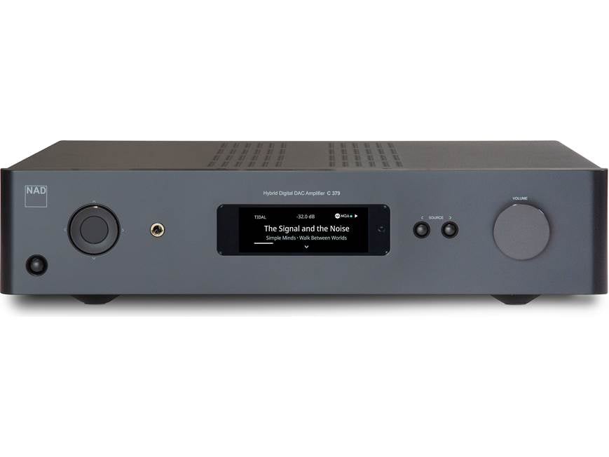 NAD C 379 BluOS-D Integrated amplifier with DAC, Bluetooth®, and pre ...