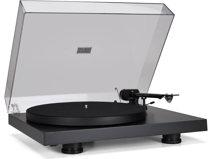 Pro-Ject Debut EVO 2 (Satin Black) Manual belt-drive turntable with pre ...