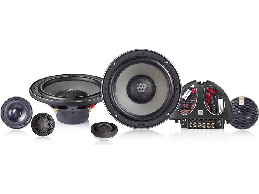 Morel Virtus 63.4 Virtus 6-1/2" 3-way component speaker system at ...