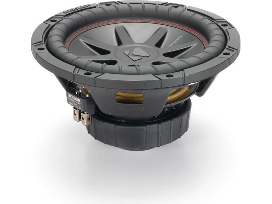 Kicker CompVR 52CVR102 CompVR® 10" subwoofer with dual 2-ohm voice ...