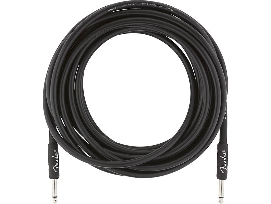 Fender Professional Series Instrument Cable (25-foot) Straight-to ...