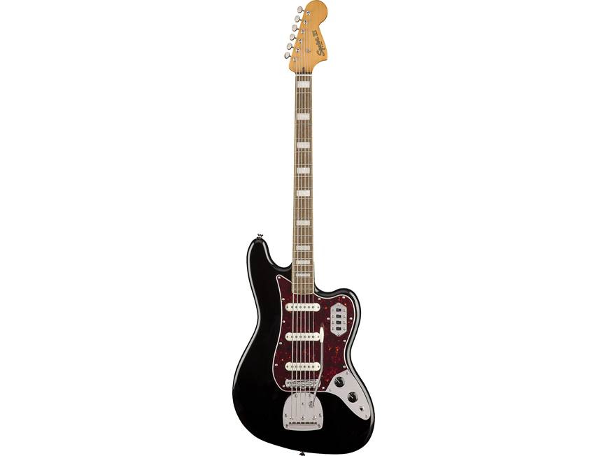 Squier Classic Vibe Bass VI (Black) Six-string electric bass guitar ...