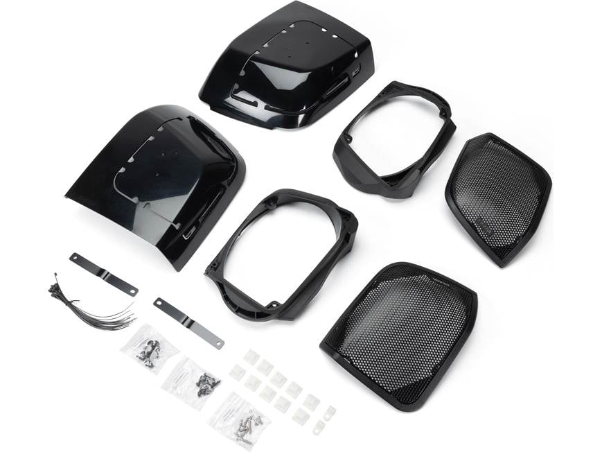 Cicada Audio CHDLID Cut-in motorcycle saddlebag lid kit (unloaded) for ...