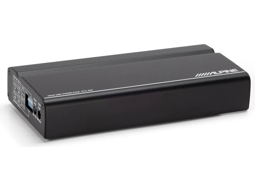 Alpine KTA-450 Power Pack Compact 4-channel car amplifier — 50 watts ...