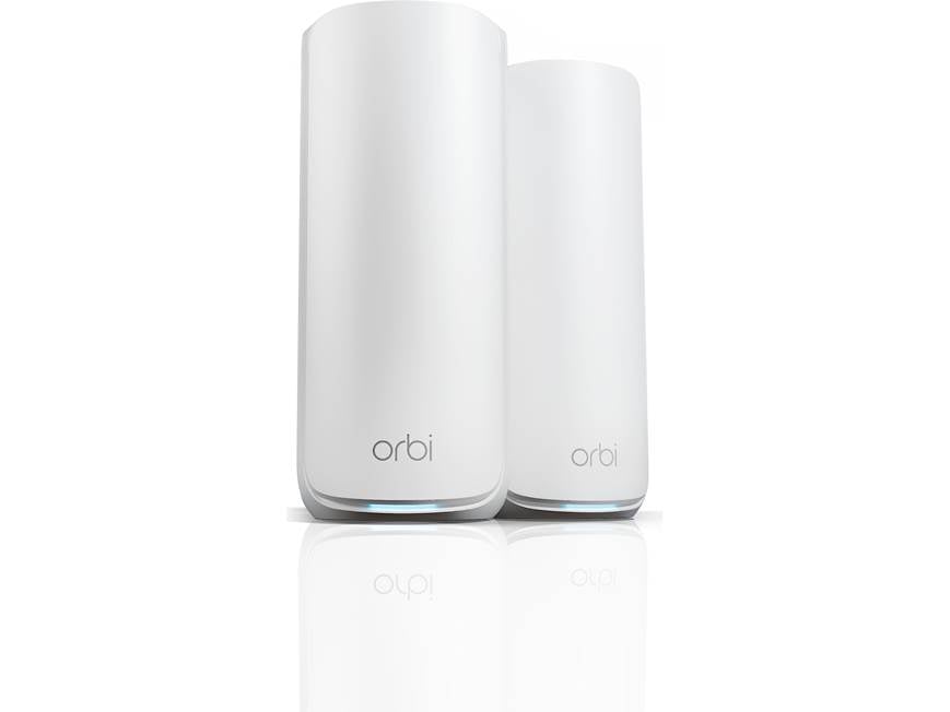 NETGEAR Orbi 870 (2-pack) Tri-band mesh Wi-Fi 7 system with 1 router ...