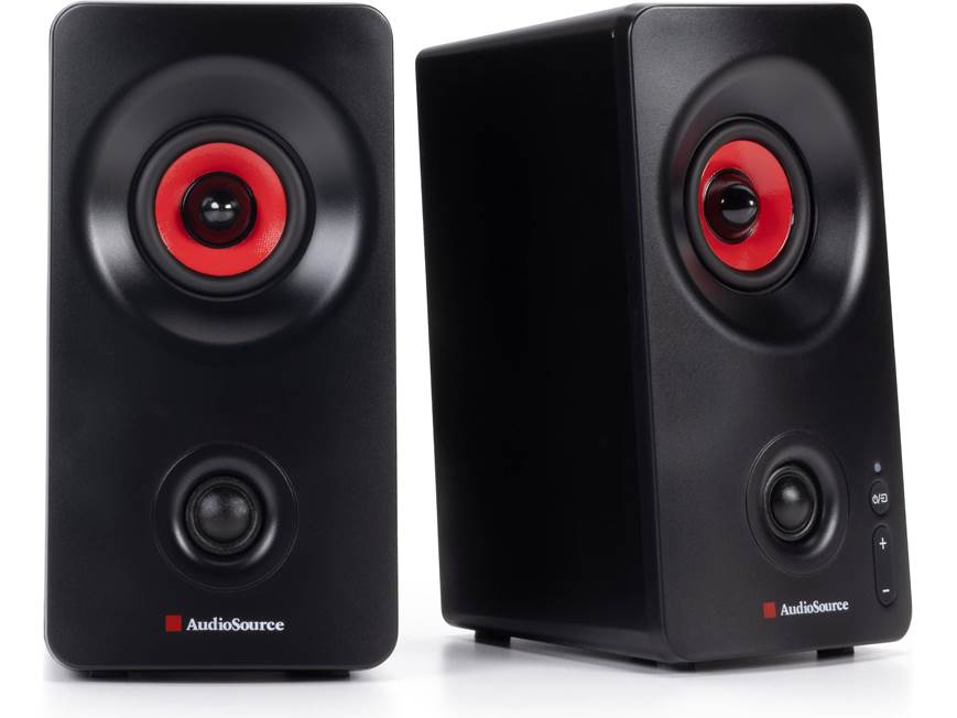 AudioSource AS2020BT (Black) USB-powered desktop computer speakers with ...