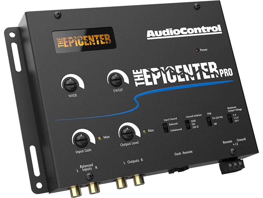 AudioControl The EPICENTER® PRO Bass restoration processor and line ...