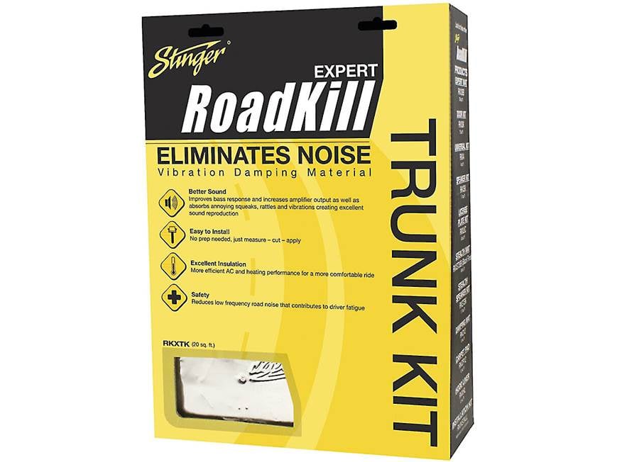 Stinger RKXTK Roadkill Expert Trunk Kit Ten 12" x 24" sheets (20 sq ft ...