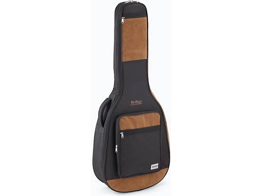On-Stage Adventure Series Acoustic Guitar Gig Bag (Black) Gig bag with ...
