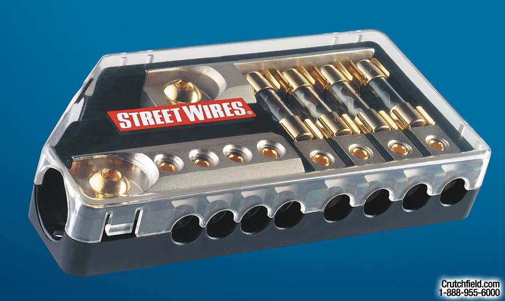 Customer Reviews: StreetWires Combo AGU Fused Distribution Block 4-way/4-gauge at Crutchfield
