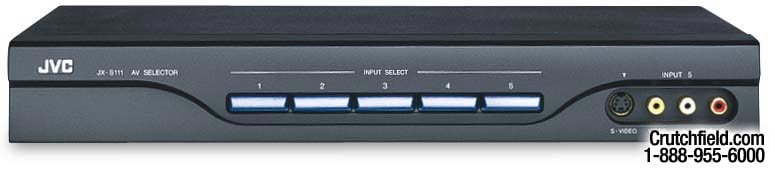 Customer Reviews: JVC JX-S111 (Black) A/V source selector with ...
