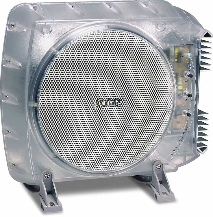 Customer Reviews: Infinity BassLink X Clear-Chassis Powered Subwoofer ...