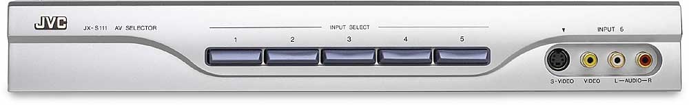 Customer Reviews: JVC JX-S111 (Silver) A/V source selector with ...