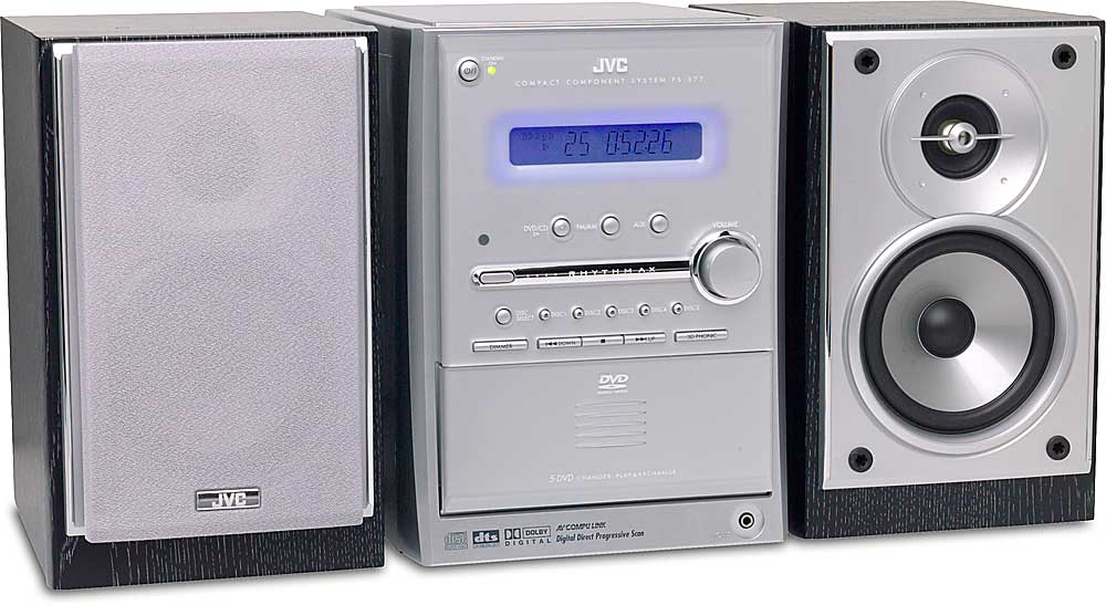 JVC FS-S77 5-disc micro system with DVD playback - Hands-on Research at ...
