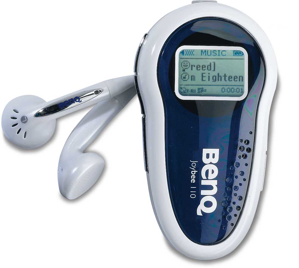 BenQ Joybee 110 128MB Portable MP3/WMA player at Crutchfield.com