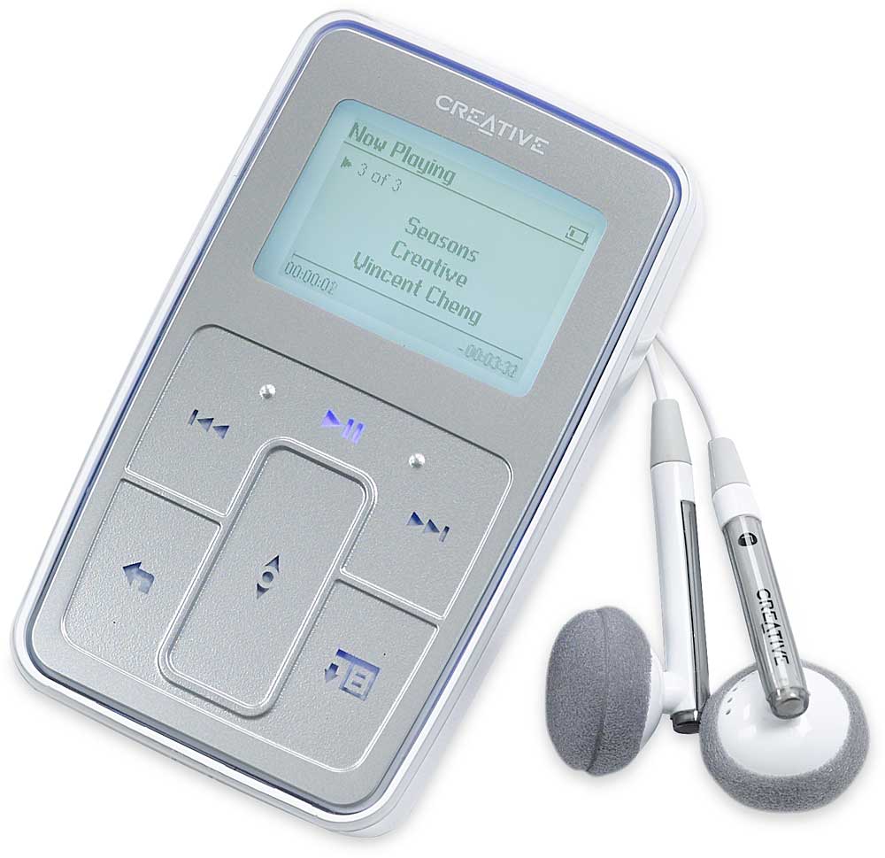 Customer Reviews: Creative Zen Micro 6GB (Silver) Portable MP3/WMA ...