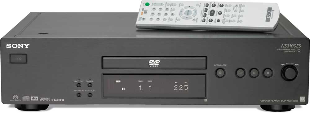 Customer Reviews: Sony DVP-NS3100ES DVD/CD/SACD player with digital ...
