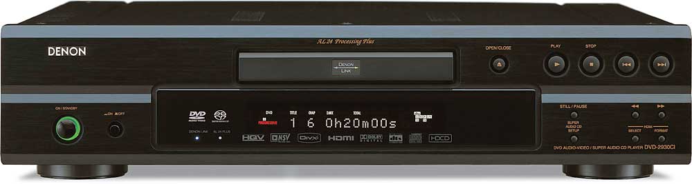 Customer Reviews: Denon DVD-2930CI DVD/CD/SACD/DVD-Audio Player with ...