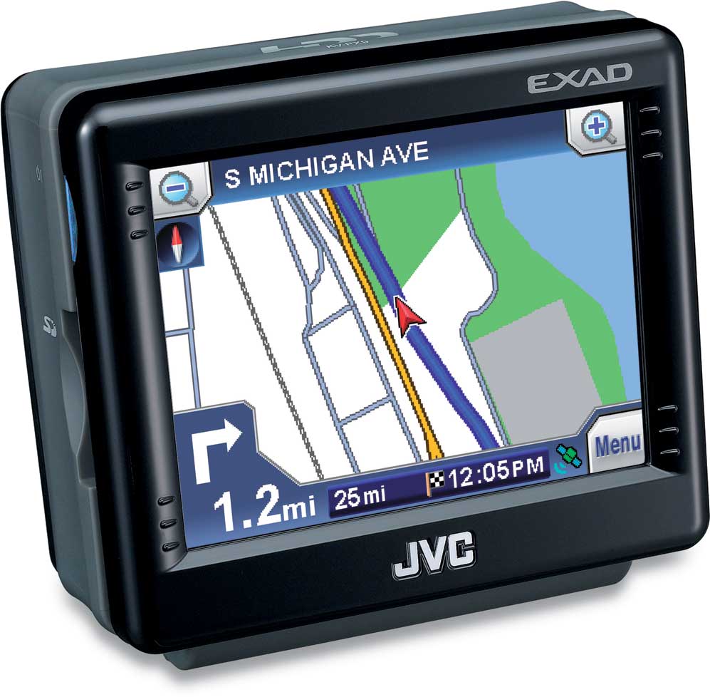 Customer Reviews: JVC KV-PX9 eAvinu (black) Portable car navigation ...