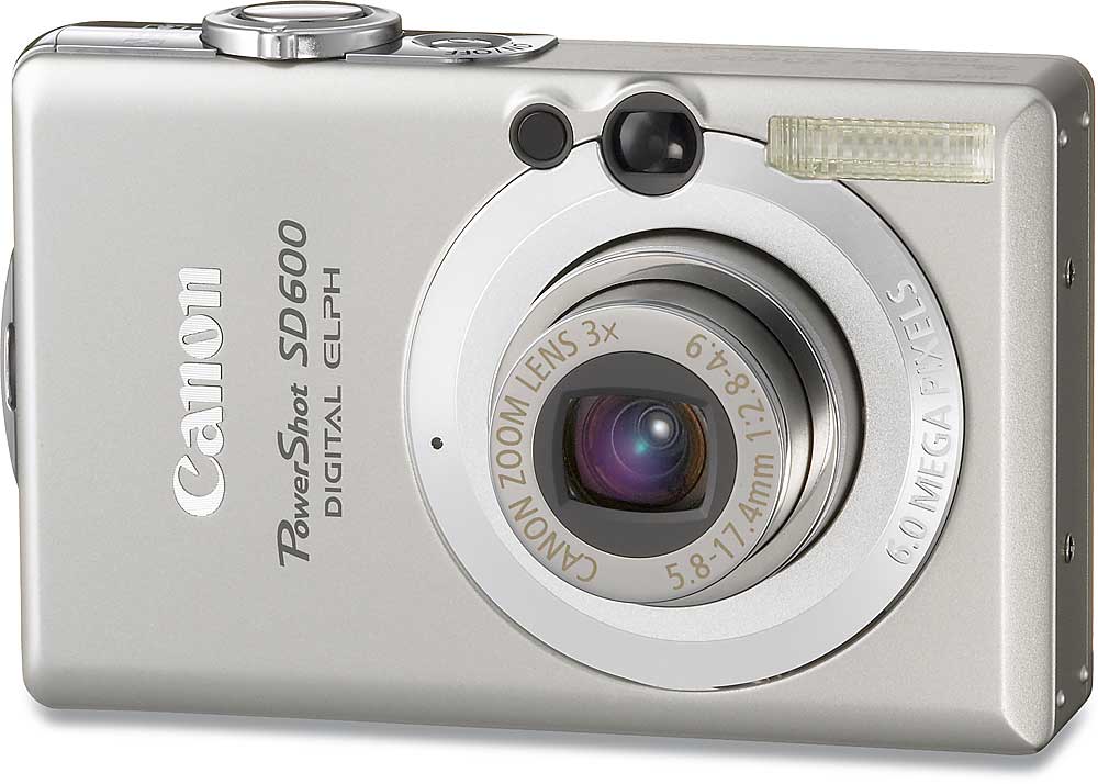 Customer Reviews: Canon PowerShot SD600 6-megapixel digital camera at ...