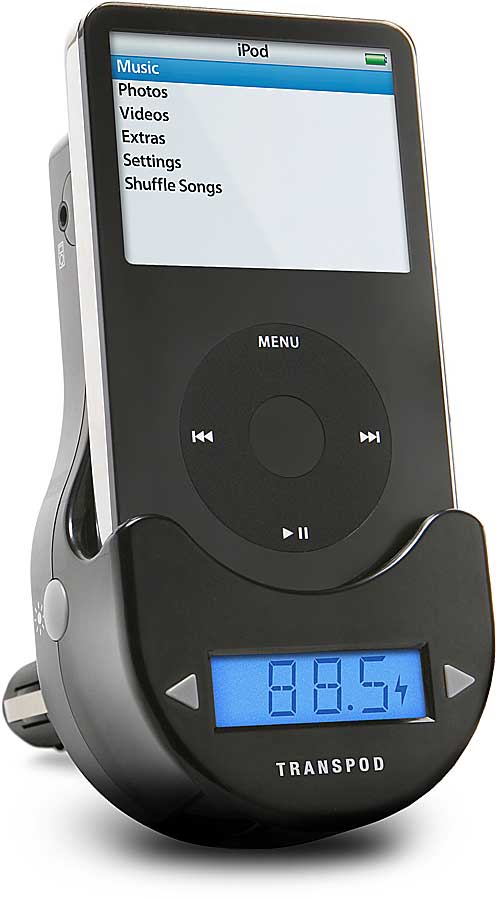 Customer Reviews: DLO TransPodFM™ (Black) Car charger/FM transmitter ...