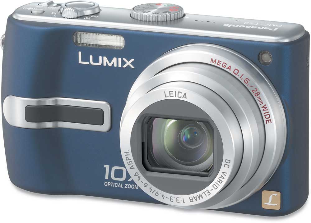 Customer Reviews: Panasonic Lumix DMC-TZ3 (Blue) 7.2-megapixel digital ...