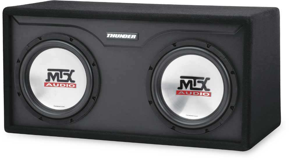 Customer Reviews: MTX TCE5510X2D Ported Thunder TC enclosure with two ...