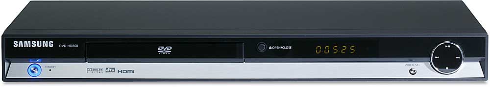 Customer Reviews: Samsung DVD-HD860 DVD/CD player with digital video ...
