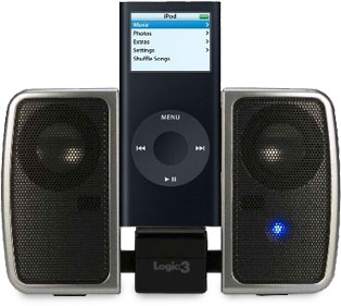 Customer Reviews: Logic3 iStation Traveller (Black) Portable powered ...