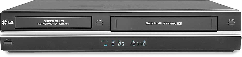Customer Reviews: LG RC797T DVD recorder/VCR combo with built-in ...
