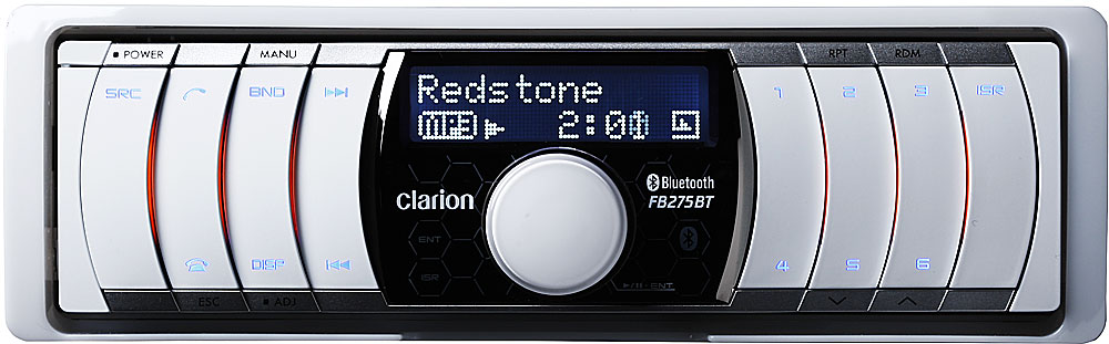 Customer Reviews: Clarion FB275BT Digital media receiver (pearl) at ...