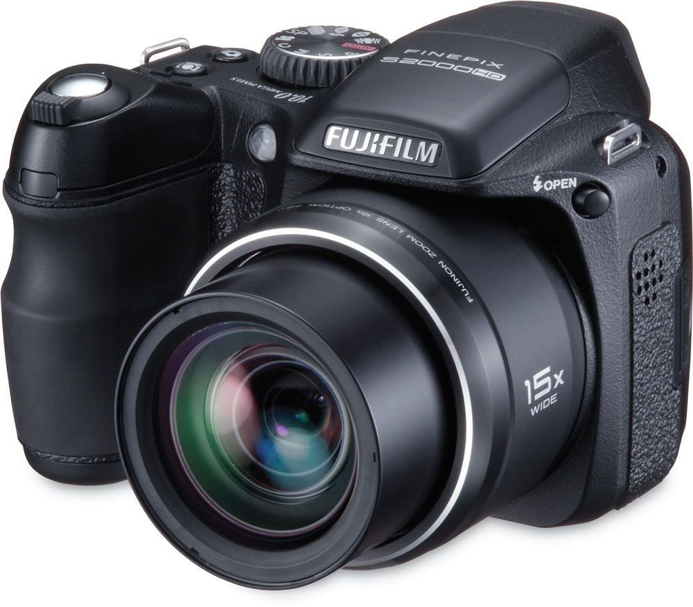 Fujifilm FinePix S2000 HD 10-megapixel digital camera with 15X zoom at ...