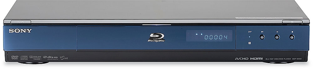 Customer Reviews: Sony BDP-S550 Blu-ray Disc™ high-definition player at ...