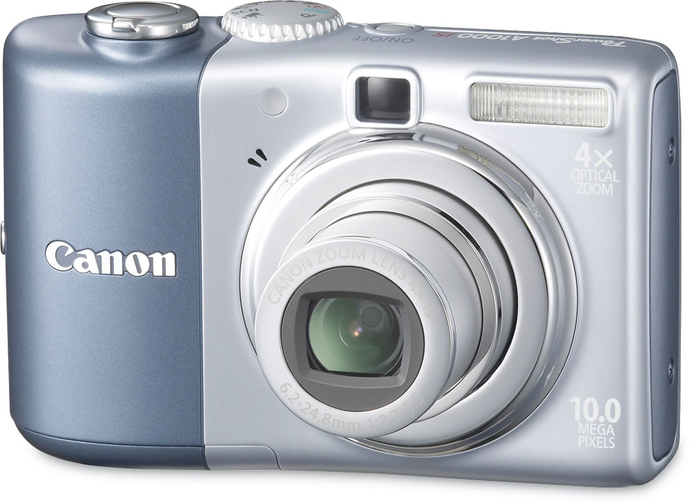 Customer Reviews: Canon PowerShot A1000 IS (Blue) 10-megapixel digital ...