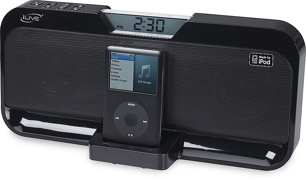 Customer Reviews: iLive IS208B Powered speaker system for iPod® at ...